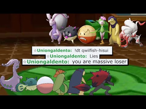 This is WHY you use a FAKE HISUI team - Pokemon Showdown Salt