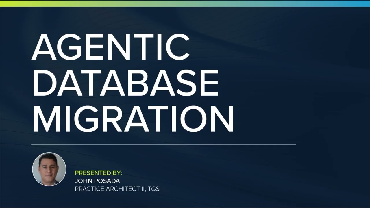 Agentic Database Migration | TEKsystems Global Services & Google Cloud