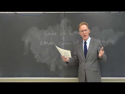 CASAC Canon of Ethics