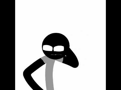 Black and White cosmos -1- Meet the StickWhite #BlackWhite #animation