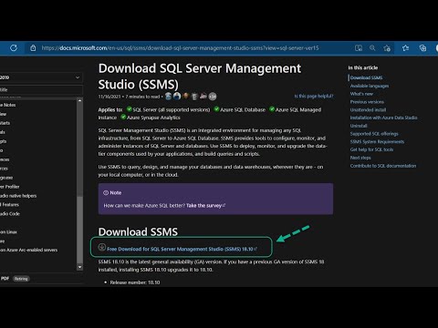 Download SQL Server Management Studio (SSMS) – Free SQL Management Tool