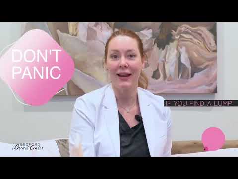 You've Found A Lump In Your Breast? Don't Panic!