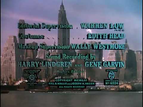 Money from Home 1953 title sequence