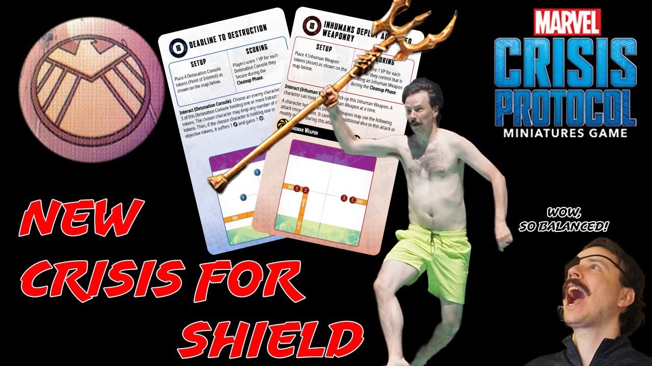 How to Play Shield with the Crisis Updates Marvel Crisis Protocol