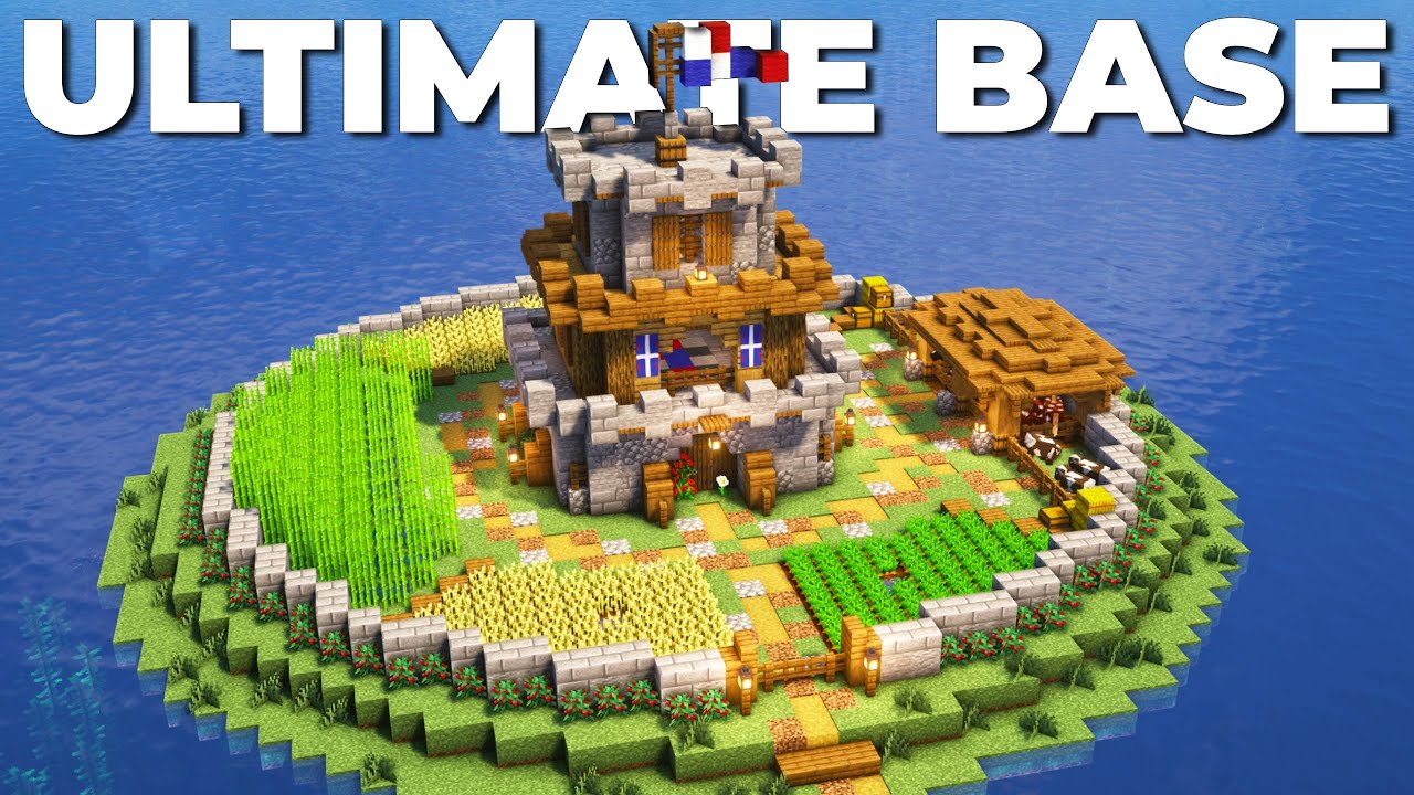 Minecraft: ULTIMATE Survival Base [Tutorial] - Minecraft Builders
