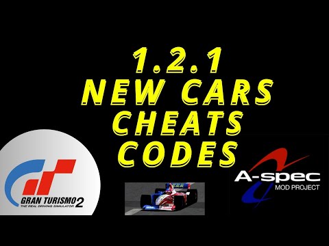 📜 Gran Turismo 2 A-Spec Mod 1.2.1 – New cars Cheat Code List! Unlock Everything!
