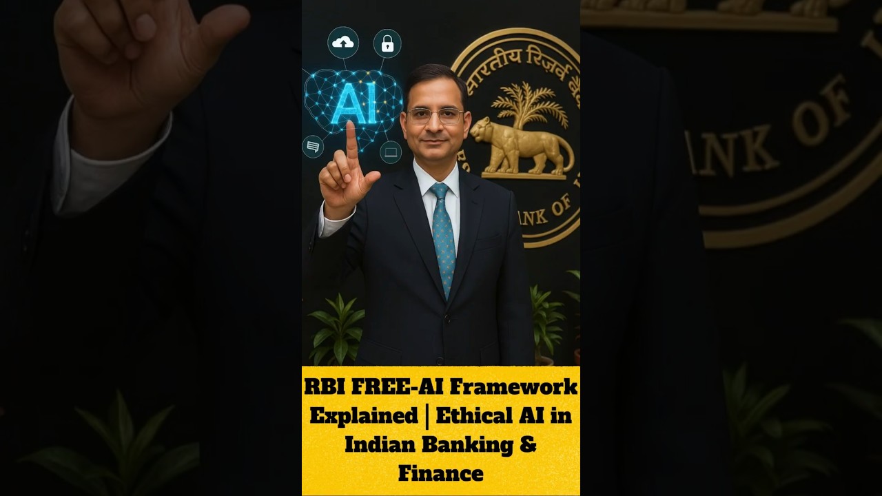 RBI FREE-AI Framework Explained | Ethical AI in Indian Banking & Finance #financialeducation