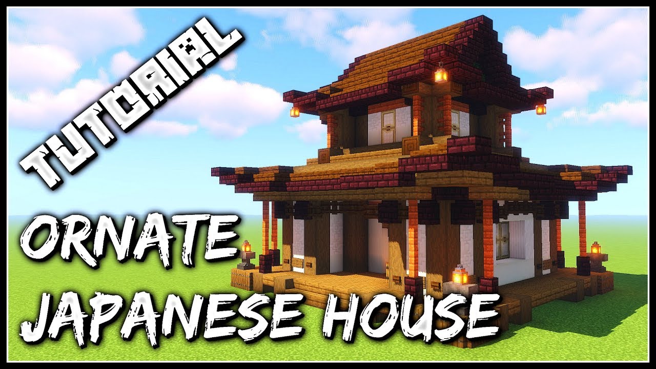 How To Build An Ornate Japanese House | Minecraft Tutorial