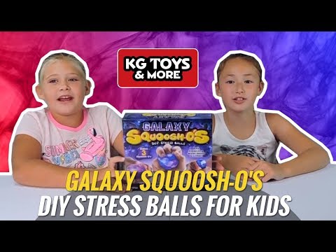 Galaxy Squoosh-o's DIY Stress Balls For Kids - From Horizon Group -Toys Review