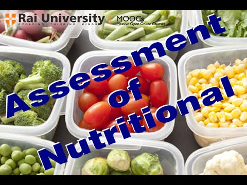 Assessment of nutritional status – Child Nutrition