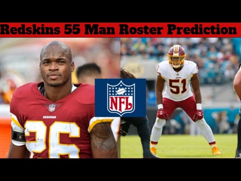 Redskins 55 Man Roster Predictions! Free Agency + Redskins Schedule