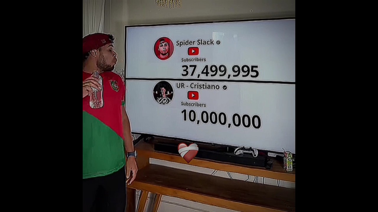 Ronaldo's YouTube channel 🤯🥶 #football #edit #goat #ronaldo #siuuubscribe