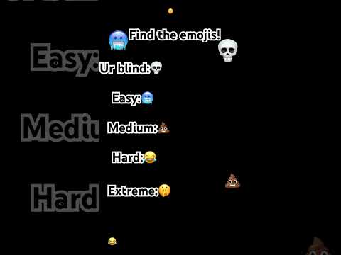 Find the emojis! #findtheemoji #findtheemojiquiz #eyes #emoji #text #kleekleelashloshloheads