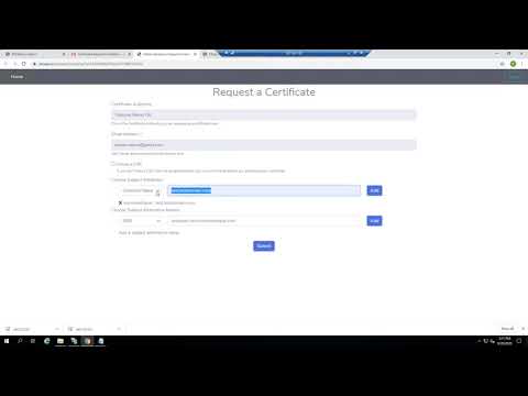 PKIaaS.io Certificate Request and Issuance