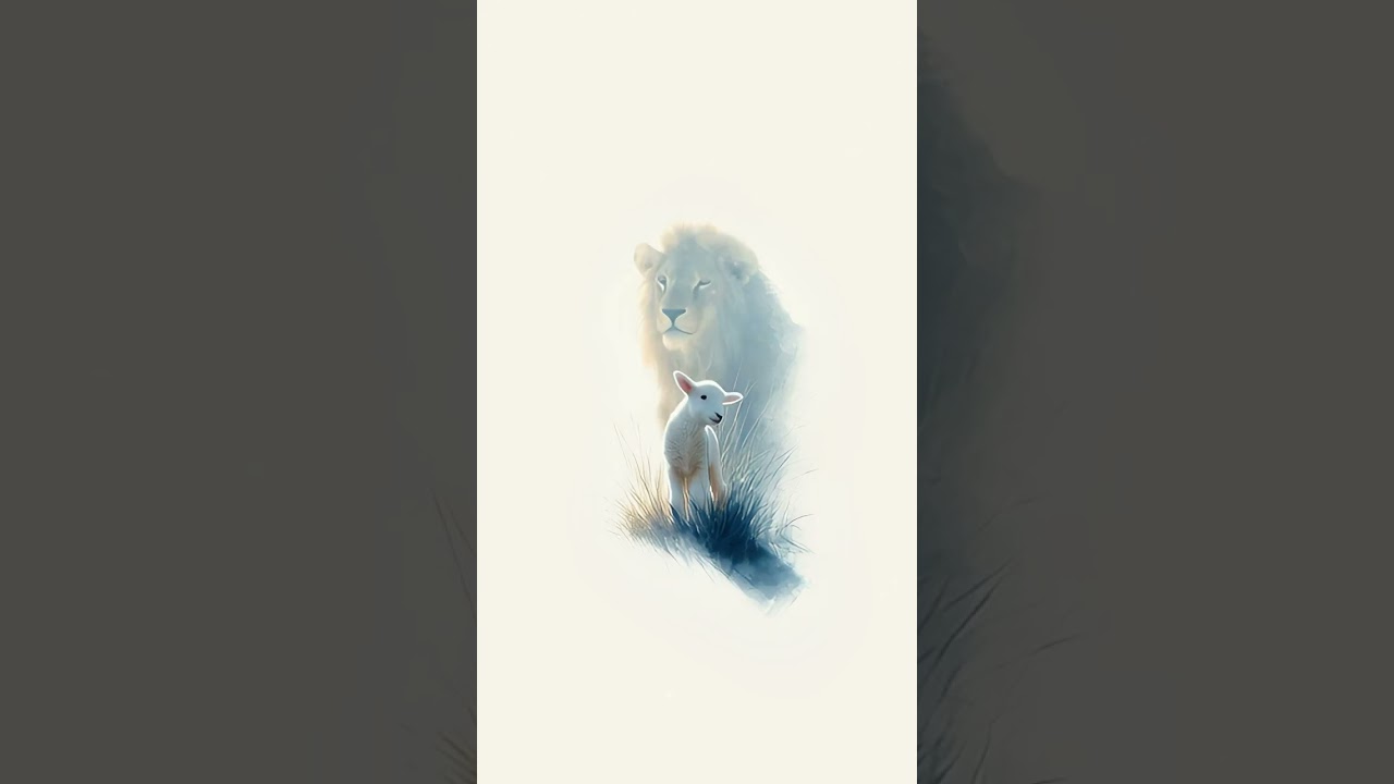 Lion And Little Lamb