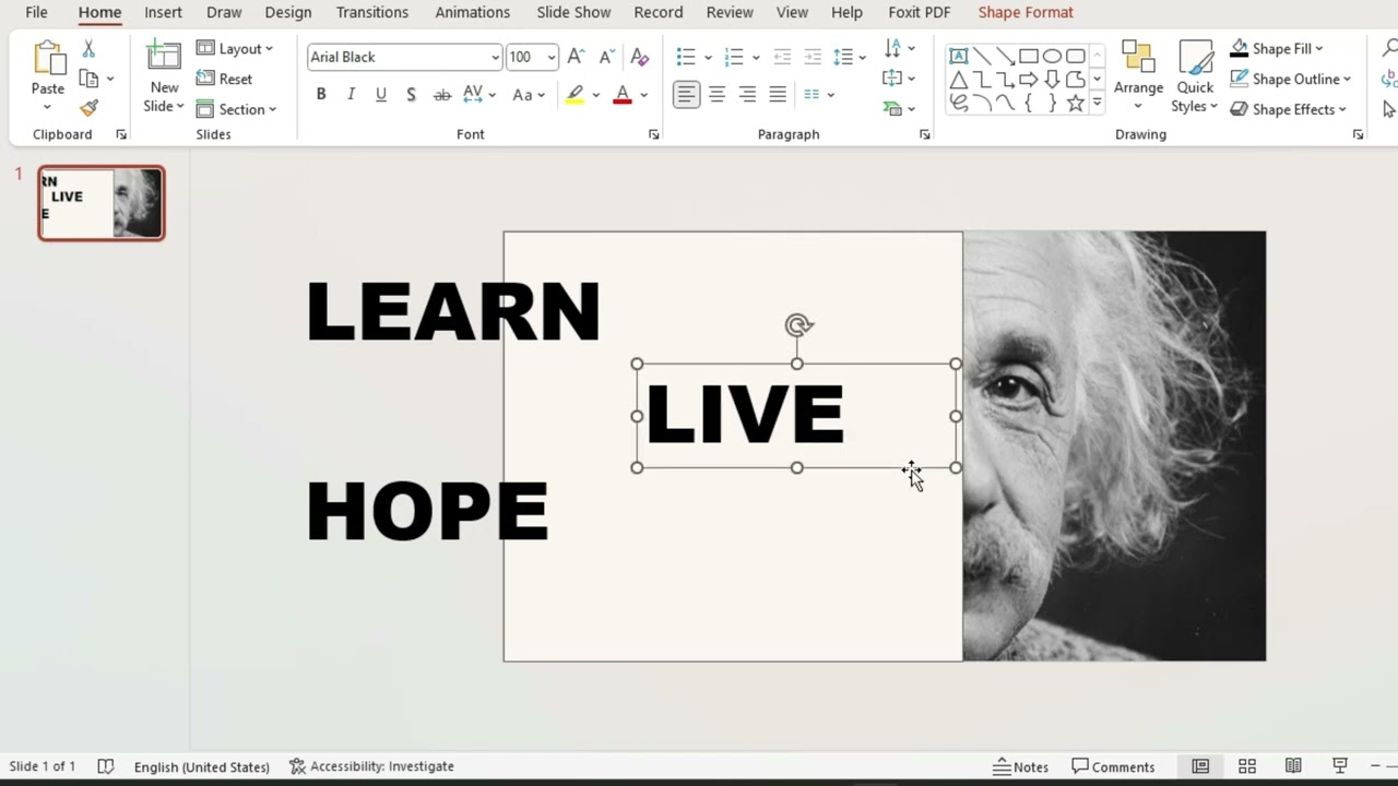 2. PowerPoint Albert Einstein