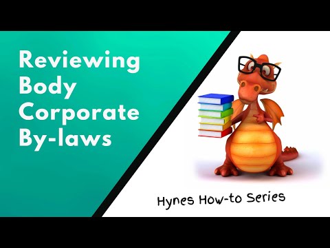 Reviewing By-laws: The How-To Guide