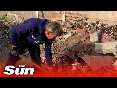 Rockets hit Ukraine's Kramatorsk