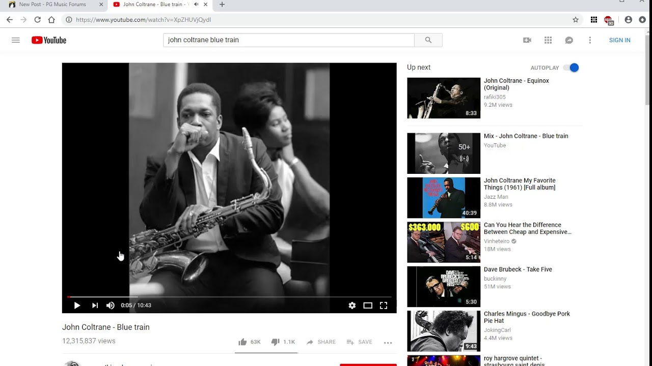 How to embed video for PG Music forum posts