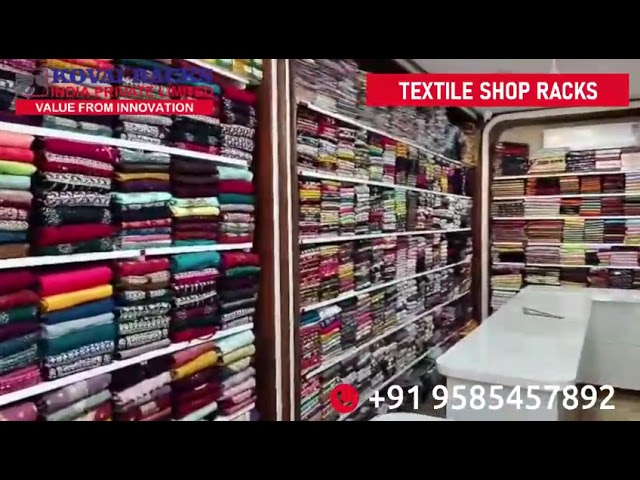 Garment Textile Rack - Textile Showroom Racks In Coimbatore ...