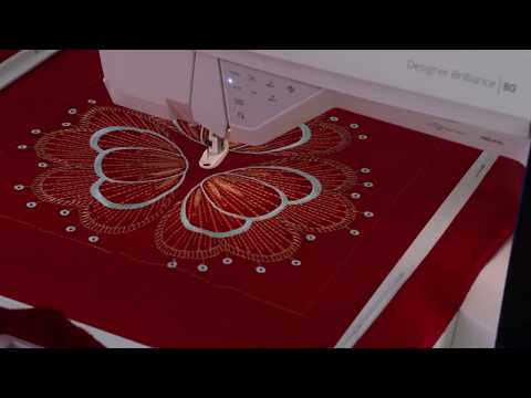 DESIGNER BRILLIANCE™ 80 - Generous Embroidery Area