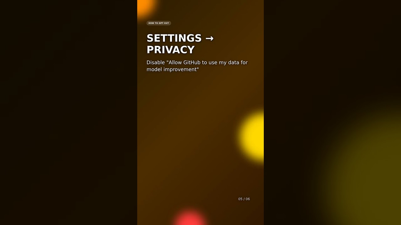 🚨 GitHub is Training AI on YOUR Code Starting April 24 #shorts