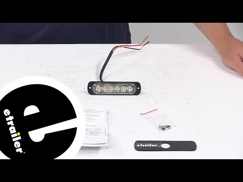 etrailer | Low Profile LED Vertical Strobe Light Review