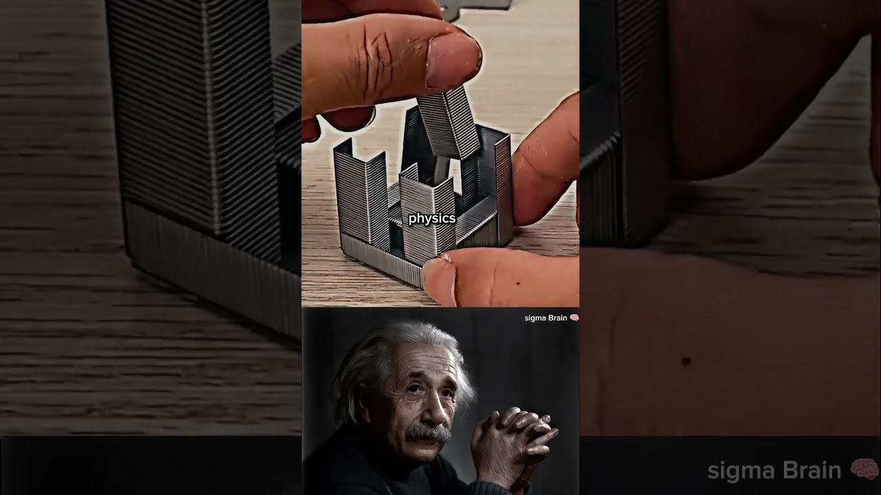 Sigma Physics Teacher Staple Pin #alberteinstein #physics #staples #short