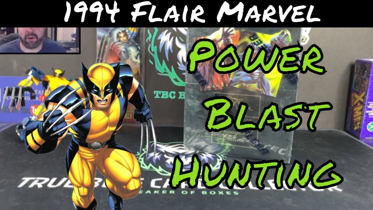 1994 Flair Marvel Box Rip