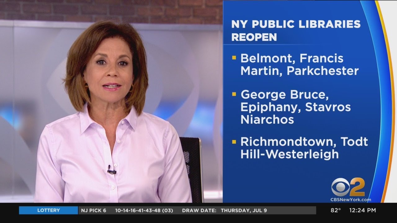 NY Public Libraries Reopen