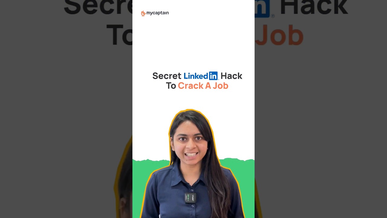 Secret LinkedIn hack to Crack a job #shorts