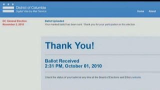 Professor exposes vulnerability of DC's online voting system
