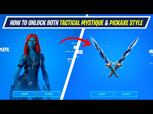 Fortnite: How to get the Tactical Mystique skin