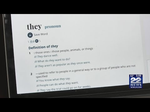 'They' named as Merriam-Webster dictionary's word of the year
