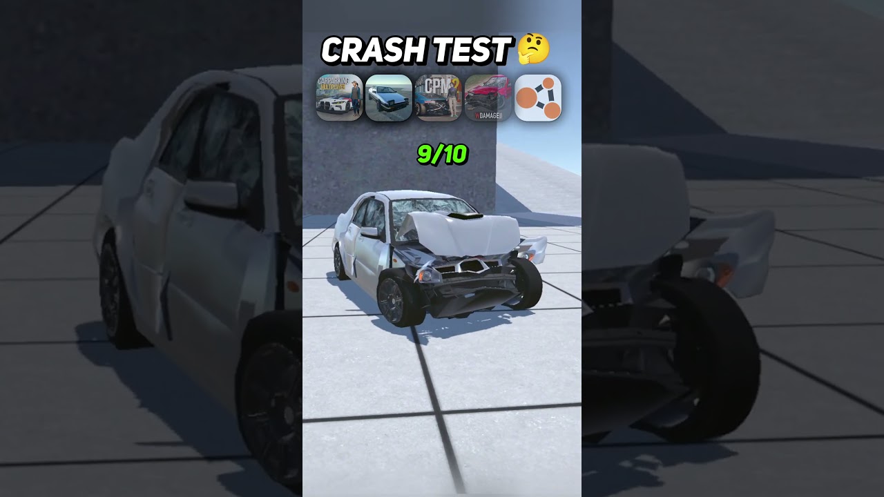 Top 4 Mobile Games Crash-Test #carparkingmultiplayer