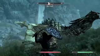 Dragon's Fus Ro Dah Vs Dragonborn's Fus Ro Dah at Skyrim Special ...