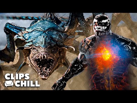 Each Time the Xenophages Locate Venom's Codex and Fight for it | Venom: The Last Dance (Tom Hardy)