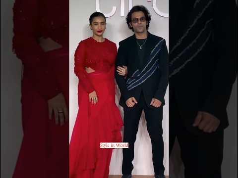 Rajkumar Rao with Patralekha At Tira's Flagship Store Launch