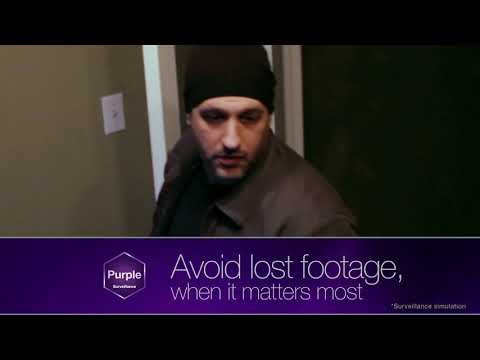 WD Purple Surveillance grade HDDs