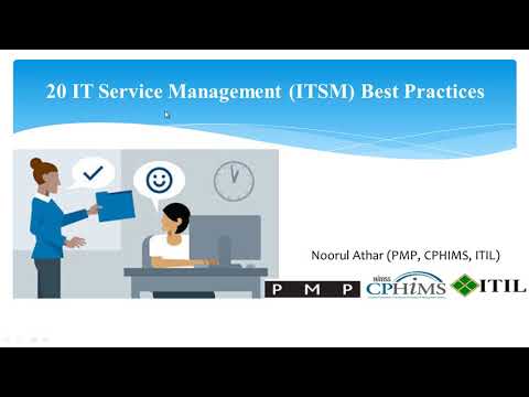 20 IT Service Management ITSM Best Practices