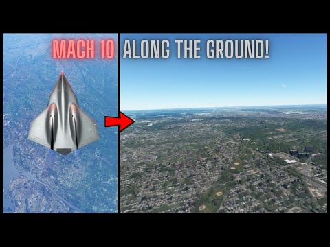 Flying Mach 10 on the Ground
