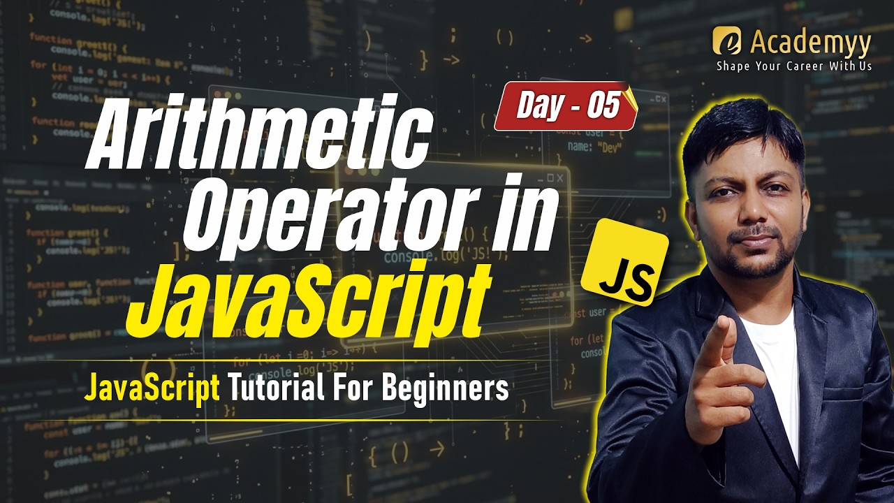 Arithmetic Operators in JavaScript | Complete Guide for Beginners (2026)