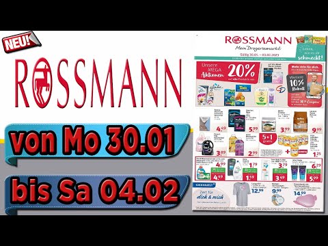 ROSSMANN Prospekt | Angebote und Aktionen | Gültig von 30.01.2023