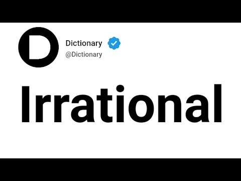 Irrational Meaning In English