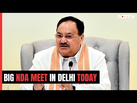 BJP Says 38 Parties Support NDA As 26 Opposition Parties Meet In Bengaluru
