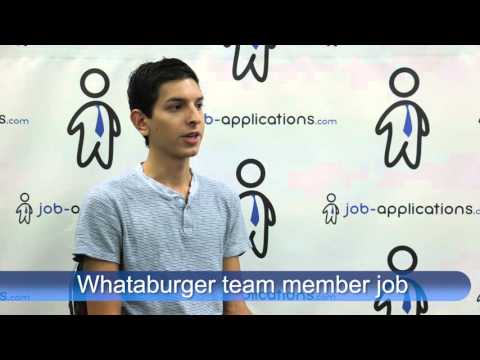 Whataburger Interview - Team Member