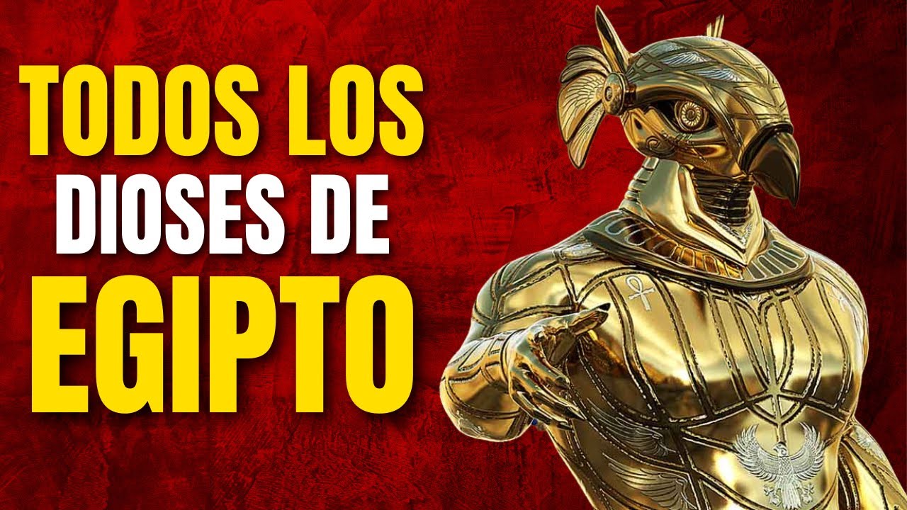 MITOLOGÍA EGIPCIA | ESTOS son todos los DIOSES de EGIPTO Y lo Que representaban