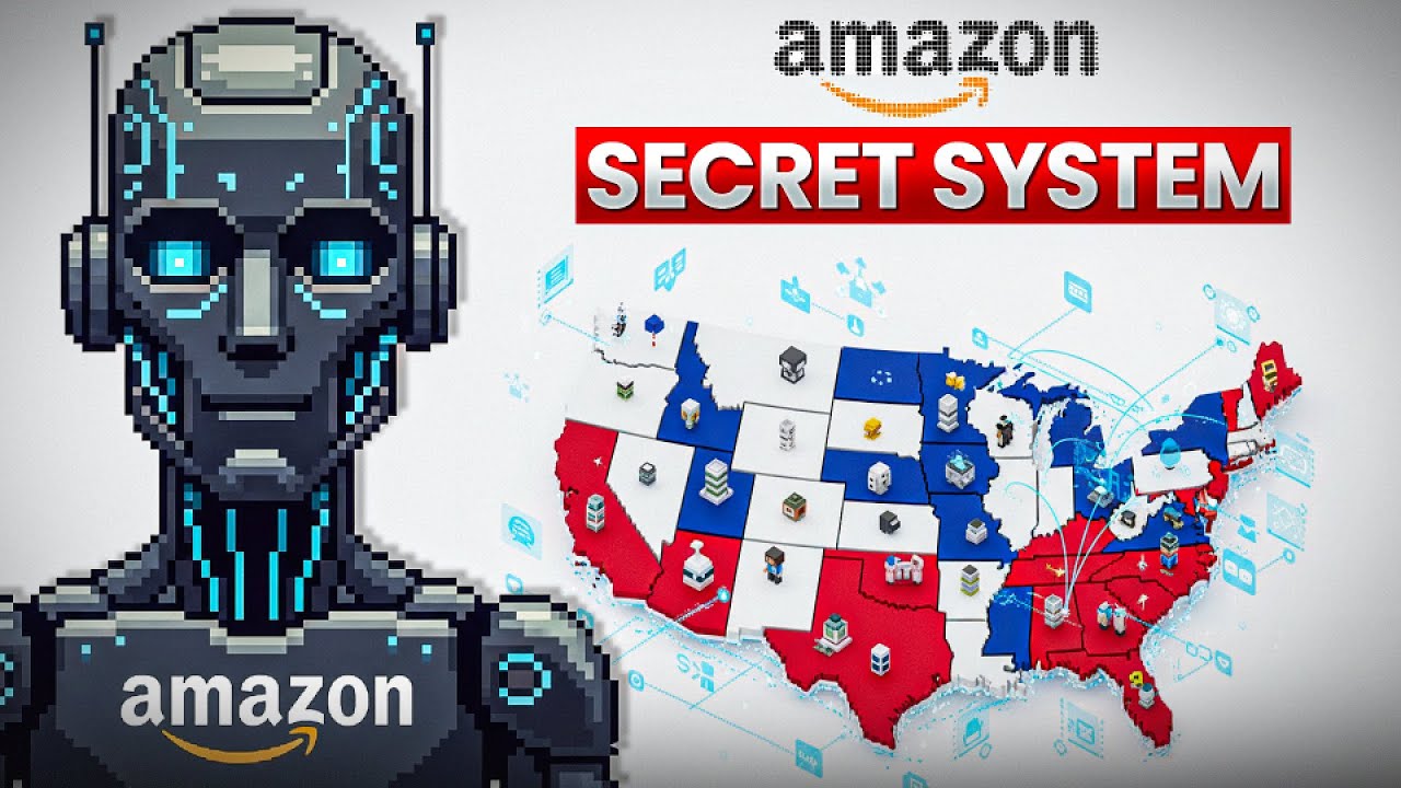 The Hidden AI Delivering Your Amazon Package | Inside Amazon’s Smart Logistics Network 