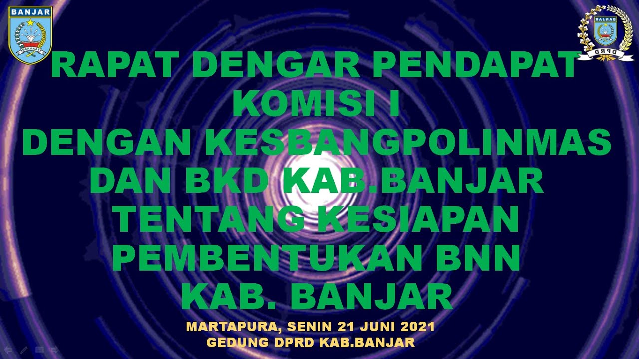 RAPAT DENGAR PENDAPAT KOMISI I