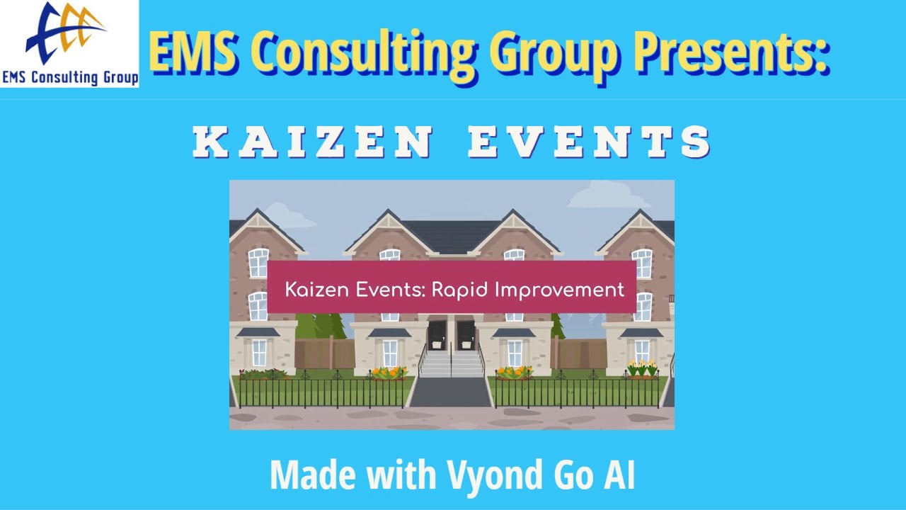 Kaizen Events: An Overview (What is kaizen?)